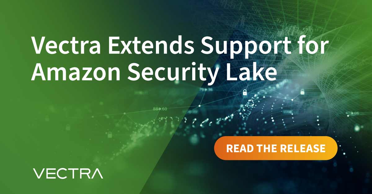 Vectra AI + AWS Security Lake Integration | Vectra AI